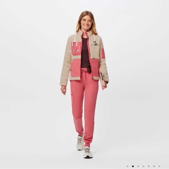 Figs | Jackets & Coats | Figs Onshift Sherpa Jacket | Poshmark